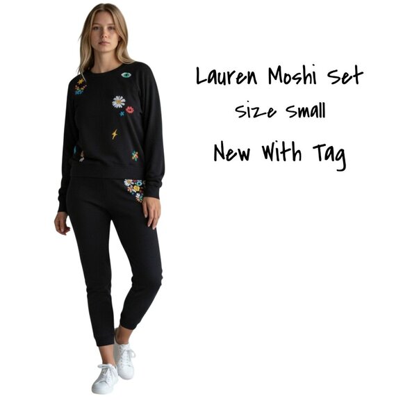 Lauren Moshi | Tops | Lauren Moshi Twopiece Set Heart Mini Rainbow ...